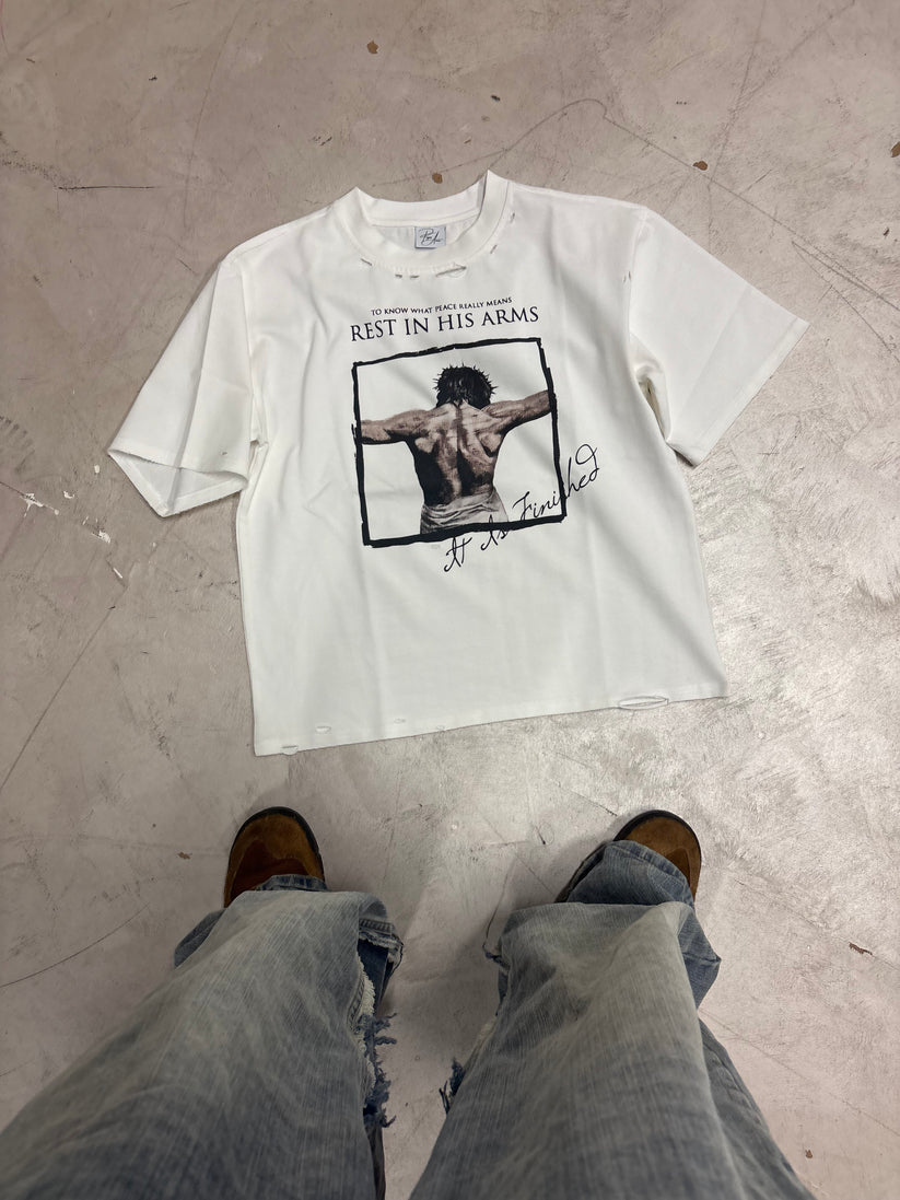 OPEN ARMS TEE – Prayers Avenu